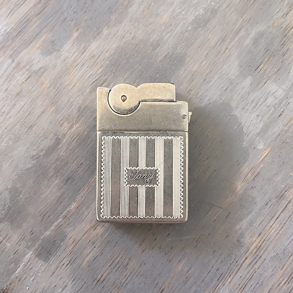 ASR | Accessories | Asr Brand Vintage Silver Lighter Inscribed With ...